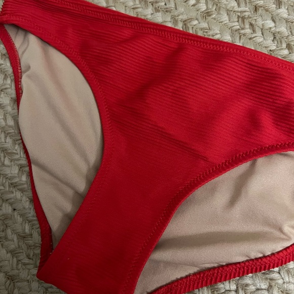 Swim | Red Bikini Bottoms | Poshmark
